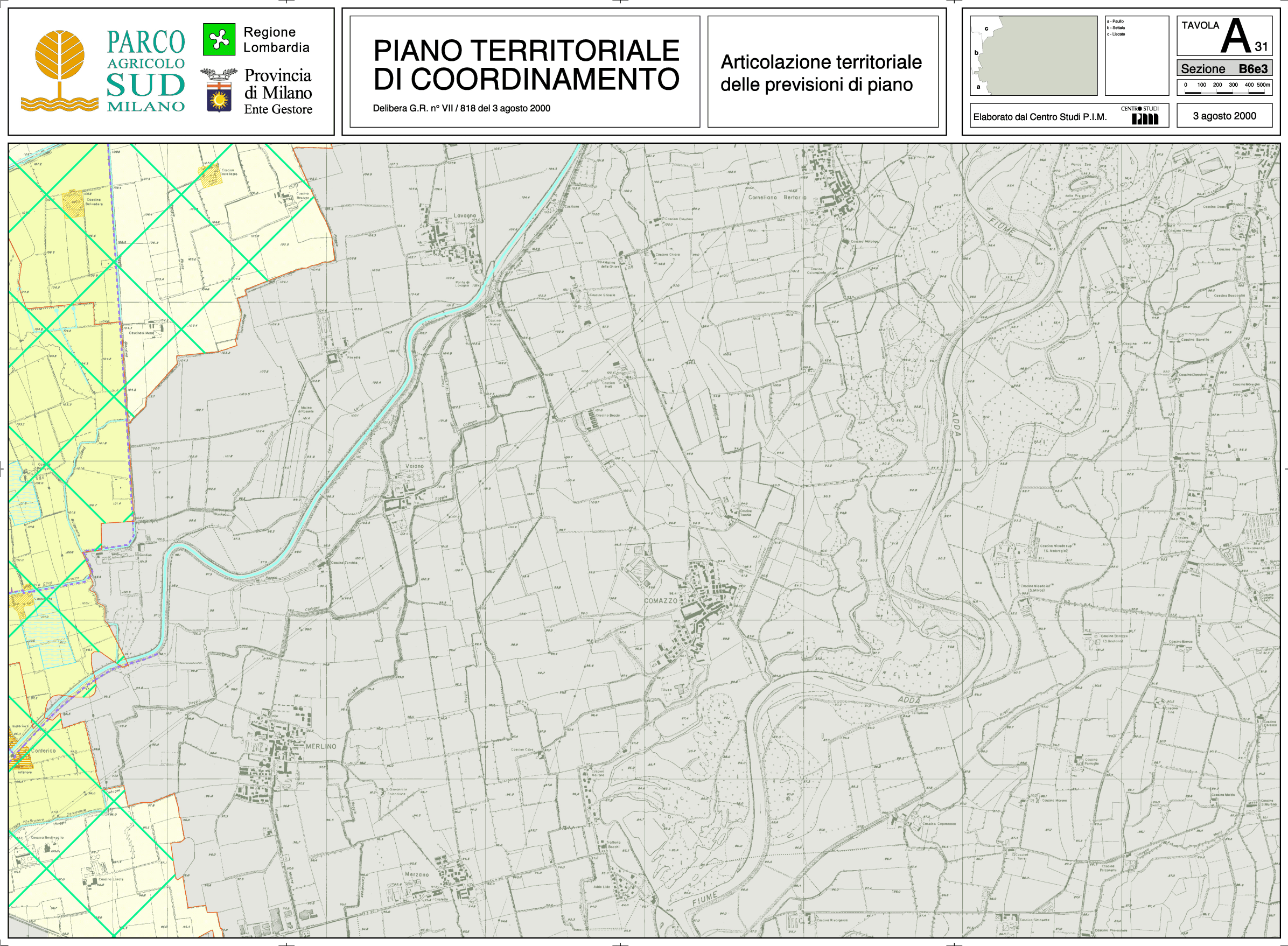 Piano Territoriale di Coordinamento - Cartografia